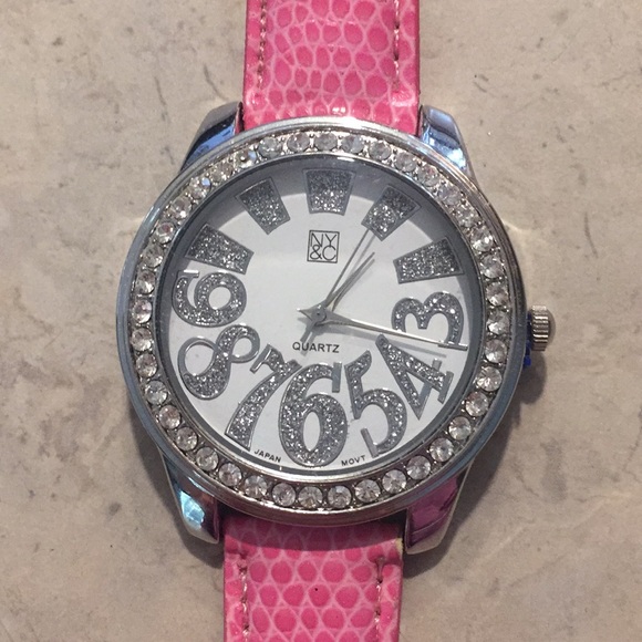 New York & Company | Accessories | Brand New Pink Quartz Watch With ...